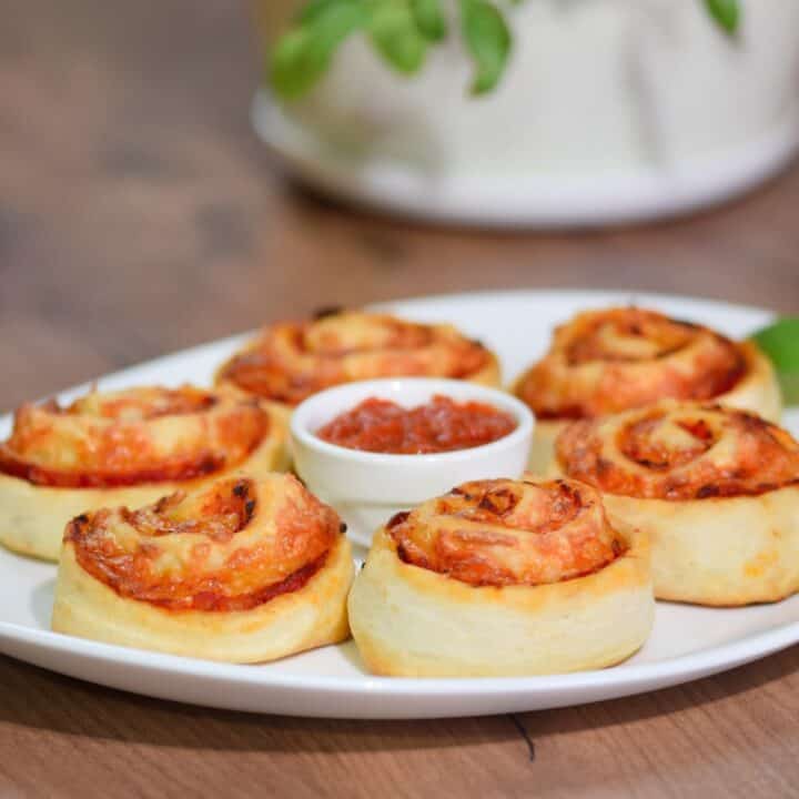 Pizzasnegle - nem opskrift til madpakken